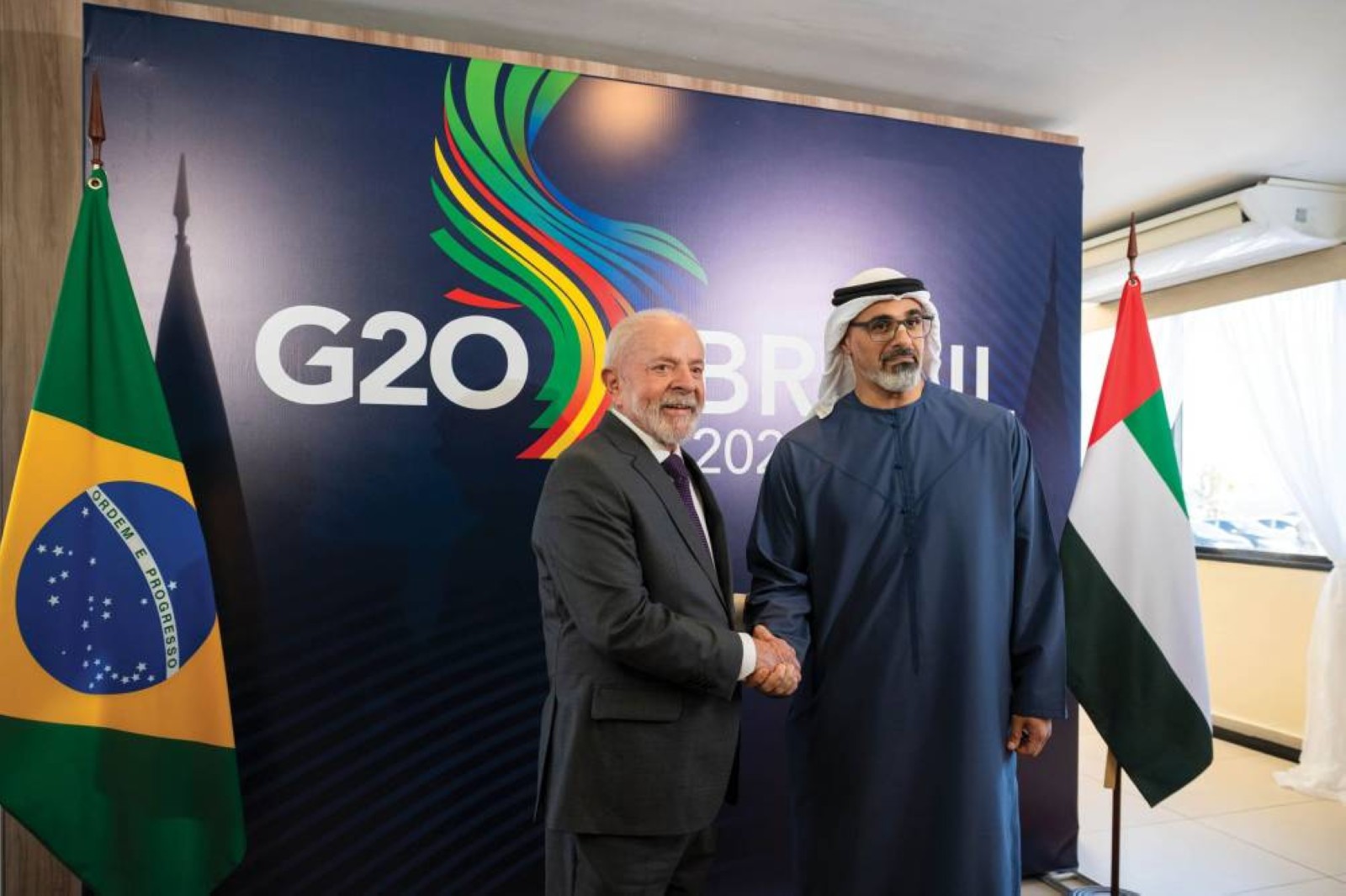 Sheikh Khaled, Brazil's Lula da Silva highlight 50 years of ties