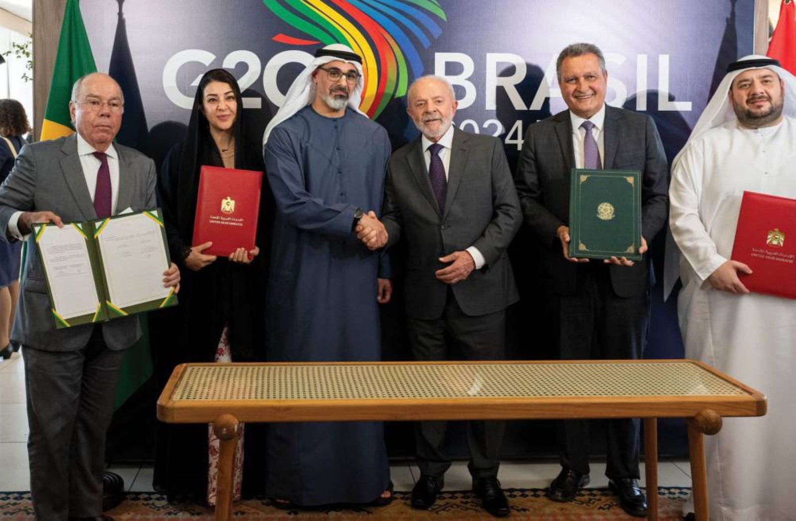 Sheikh Khaled, Brazil's Lula da Silva highlight 50 years of ties