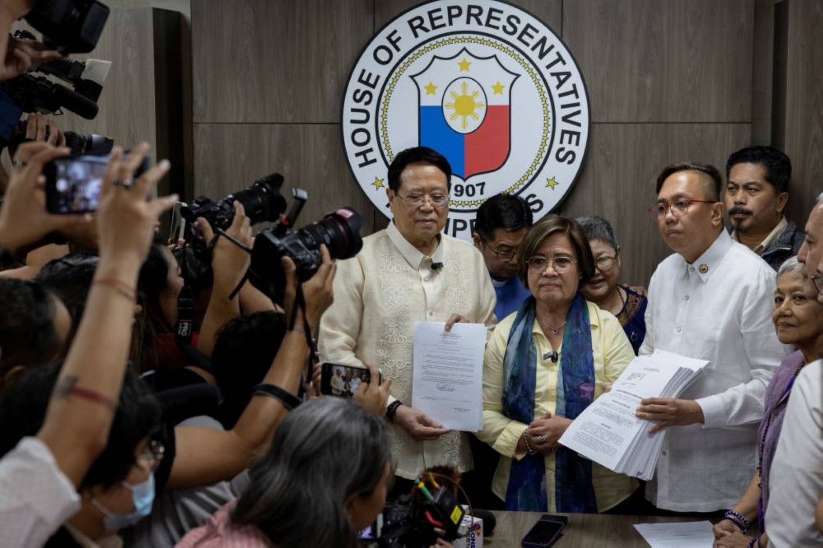 Impeachment complaint filed against Philippine VP Sara Du... Impeachment complaint filed against Philippine VP Sara Du...