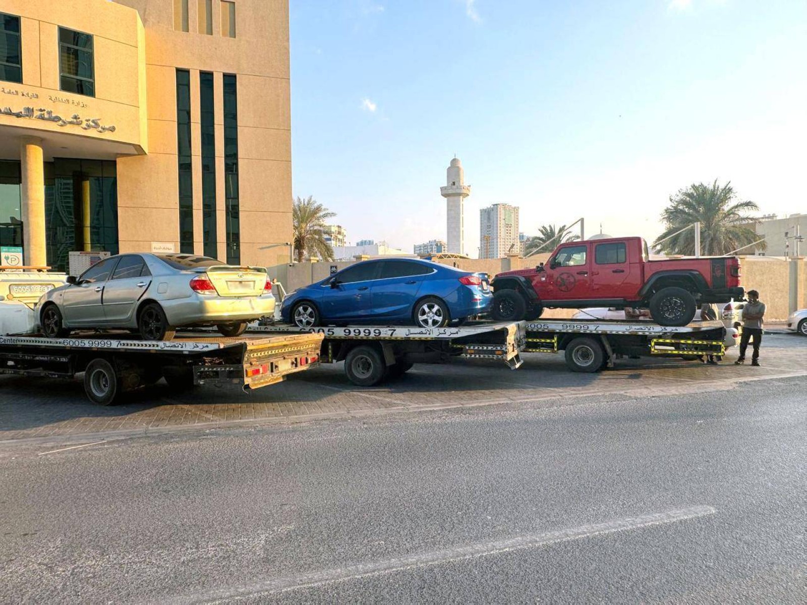 Ajman Police impound vehicles for violating 53rd Eid Al E...