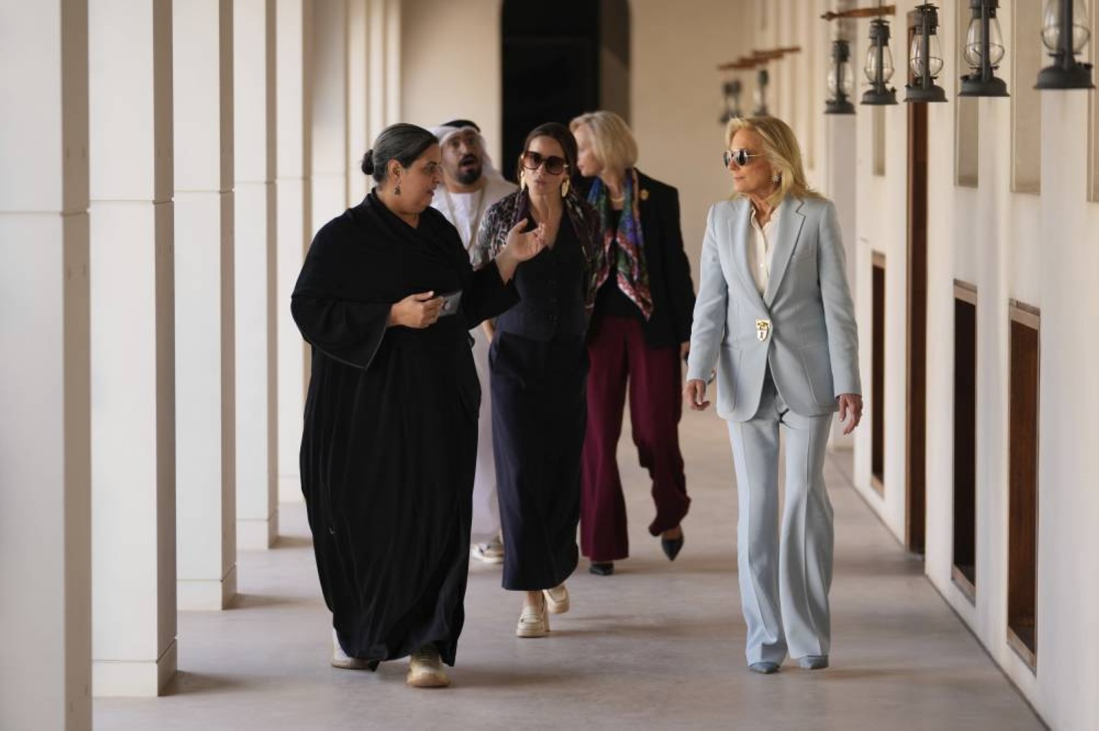 US First Lady Jill Biden in Abu Dhabi on last solo foreign trip