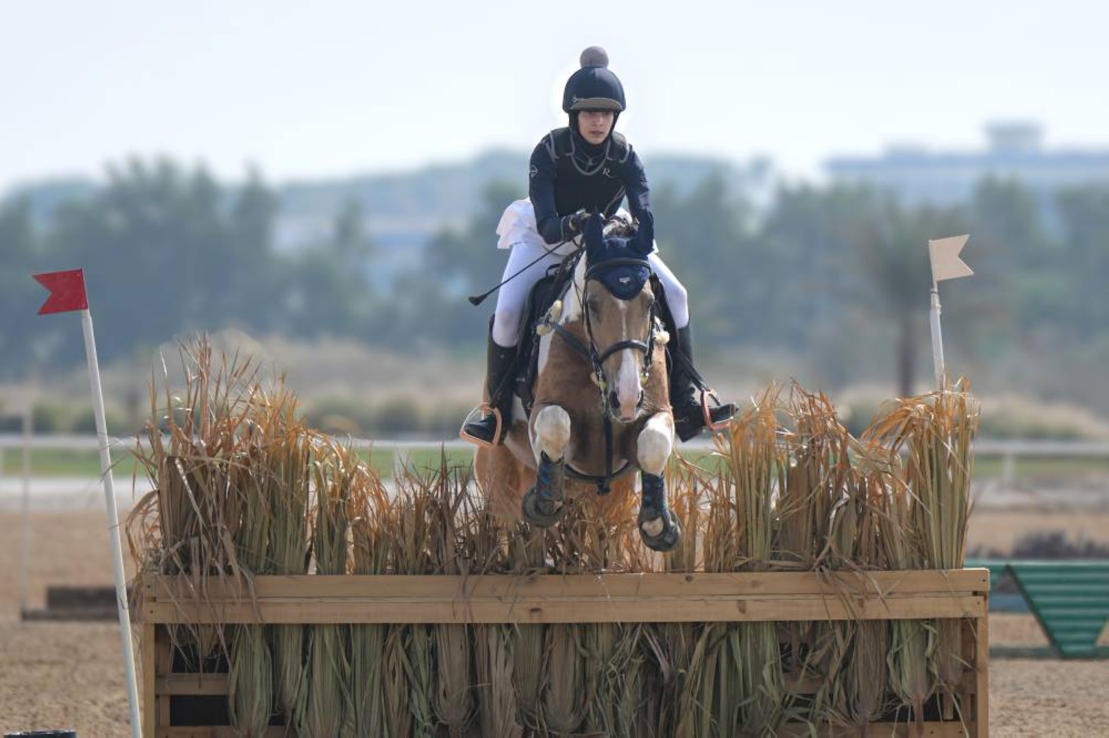 Aisha makes history, wins Dubai’s first-ever FEI Eventing competition