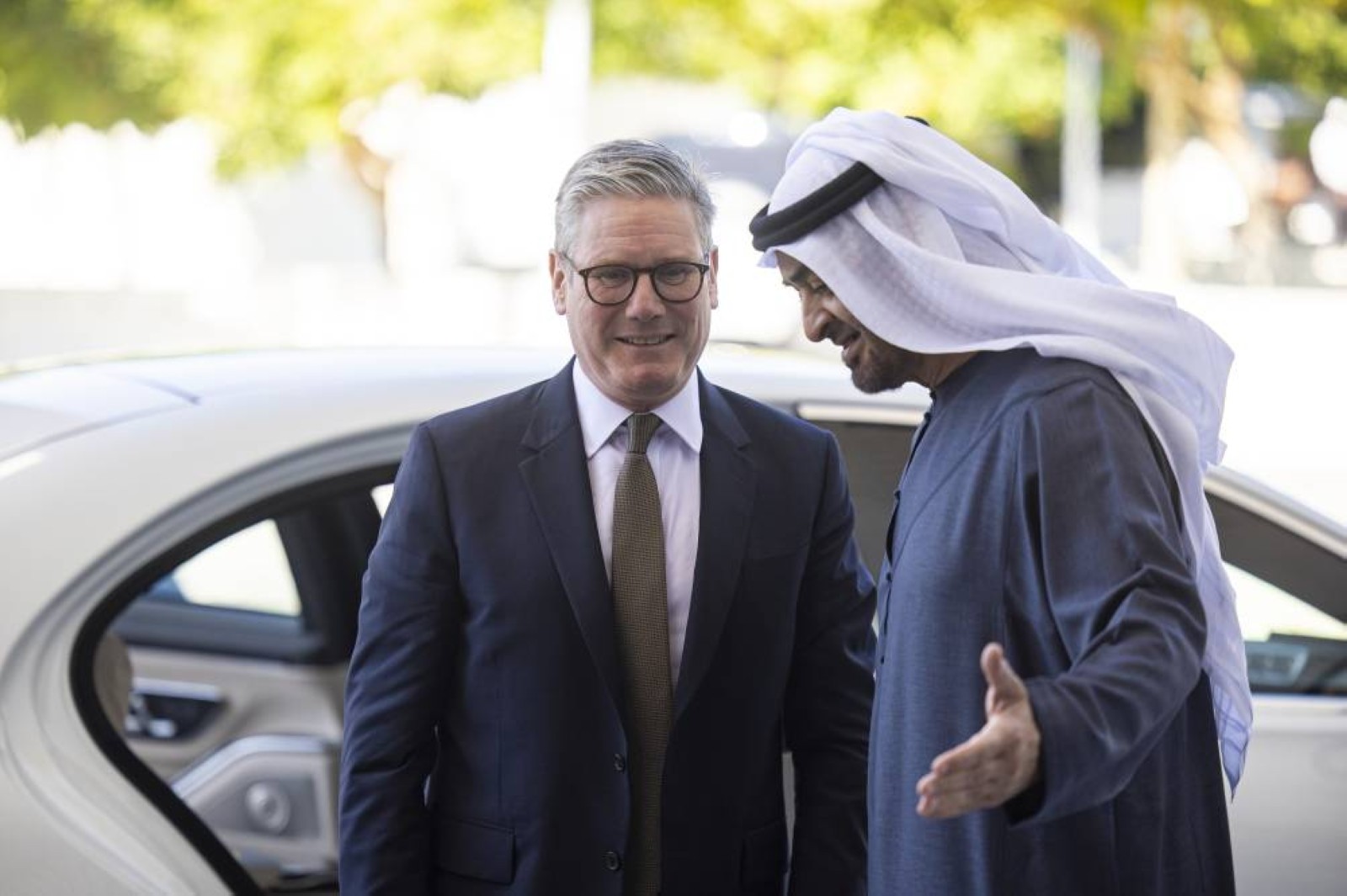 UAE President, British PM discuss bilateral relations