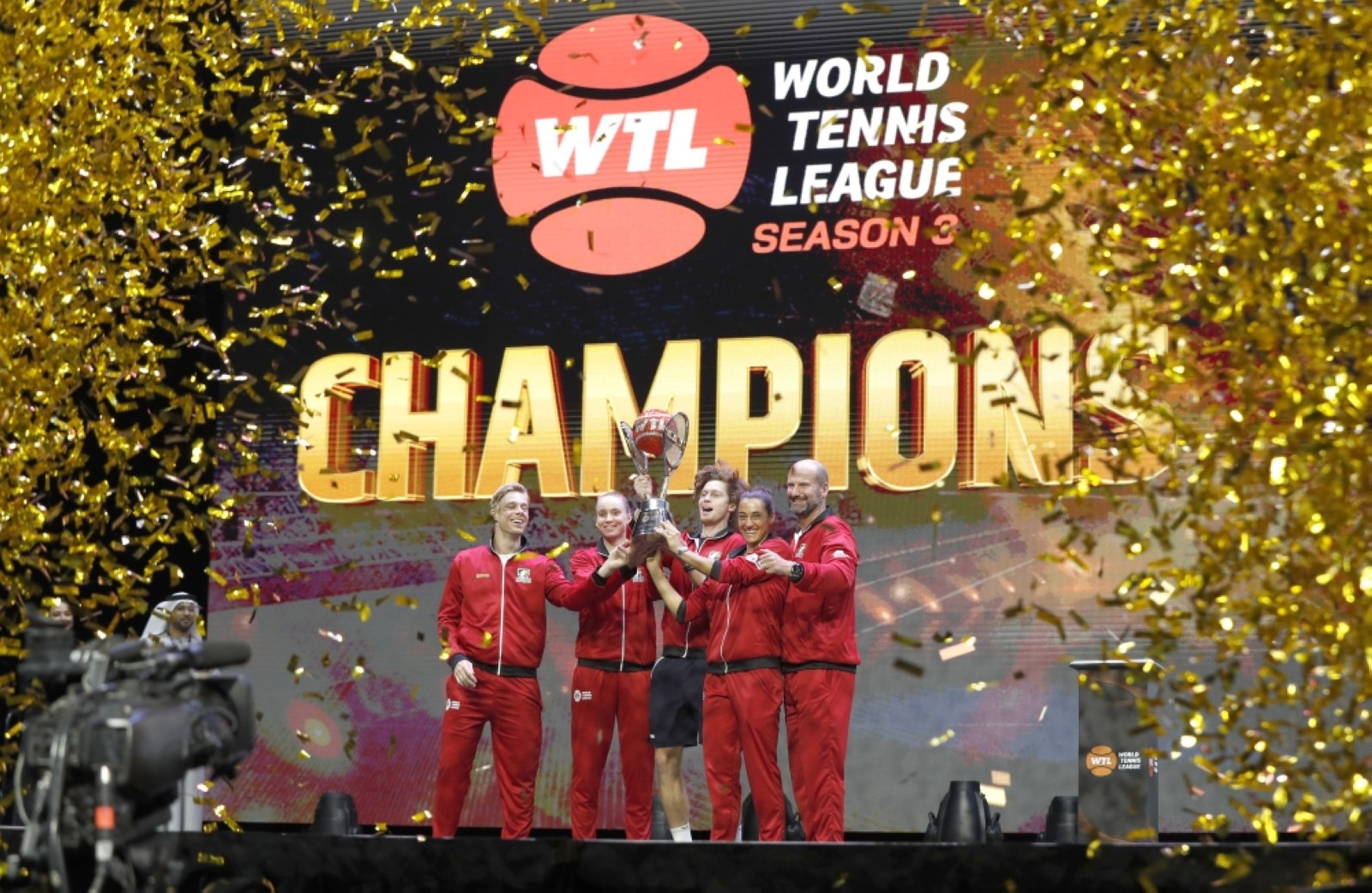 Falcons crowned champions of World Tennis League Season 3...