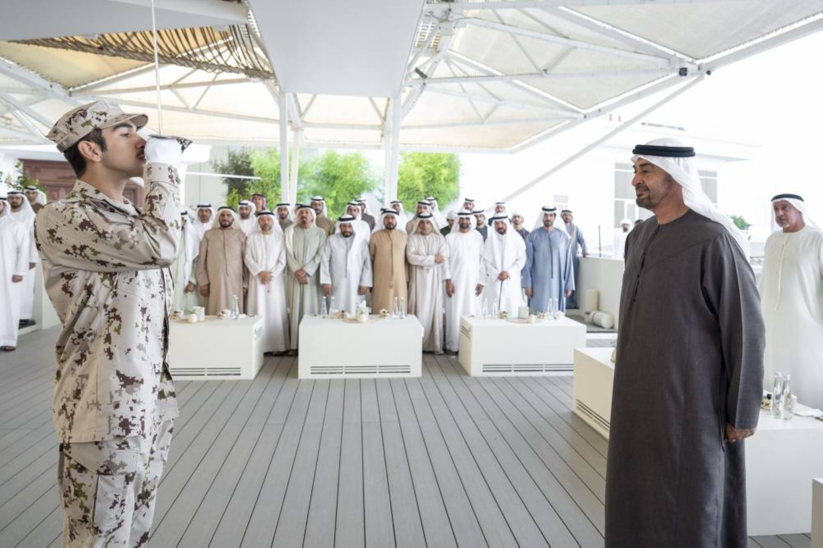 UAE President greets Dubai Ruler's grandson for achievements