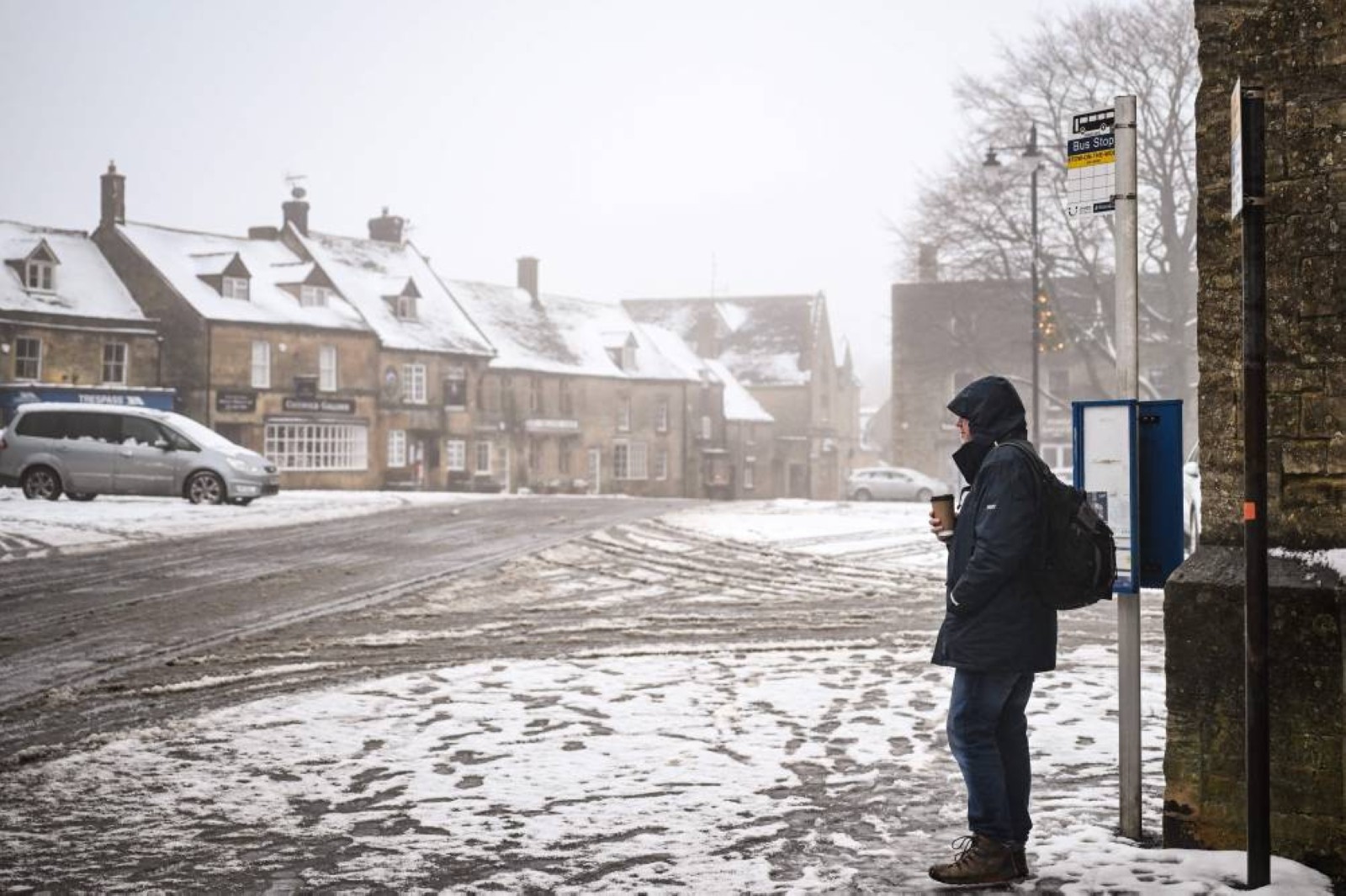 Heavy snow brings widespread disruption across the UK