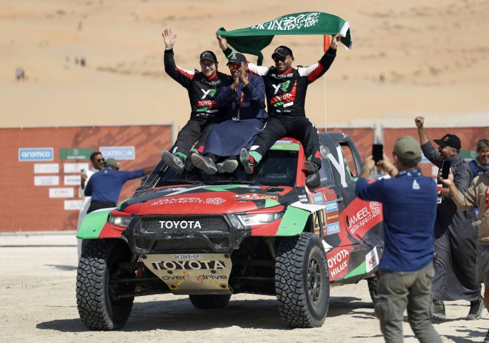 Al-Rajhi wins Dakar Rally at 11th attempt and Sanders sew...