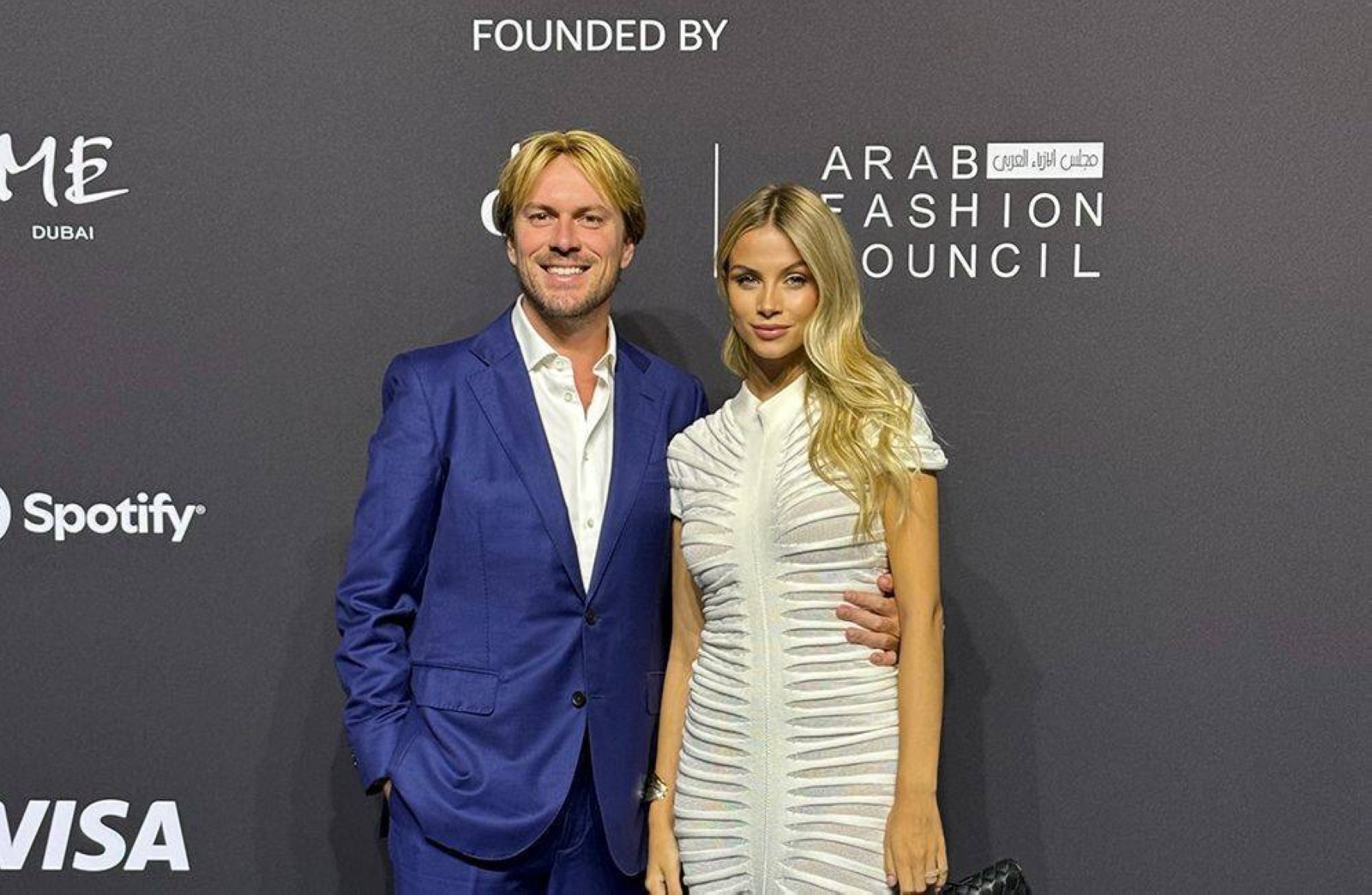 Christopher Aleo Spotted at Dubai Fashion Week 2025