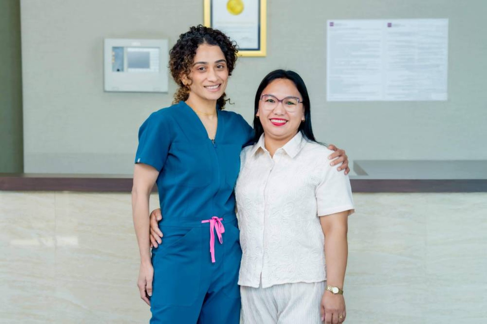 Surgery ‘transforms life’ of partially blind Filipino mum