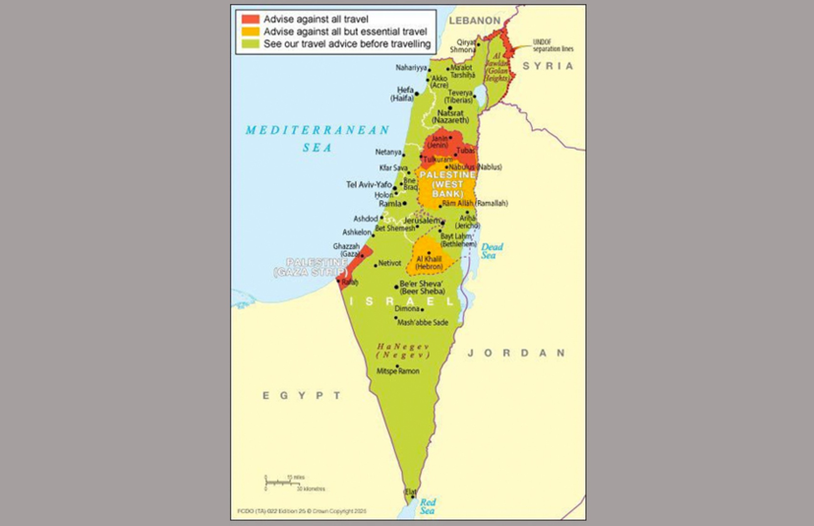 UK includes State of Palestine on its maps for the first time