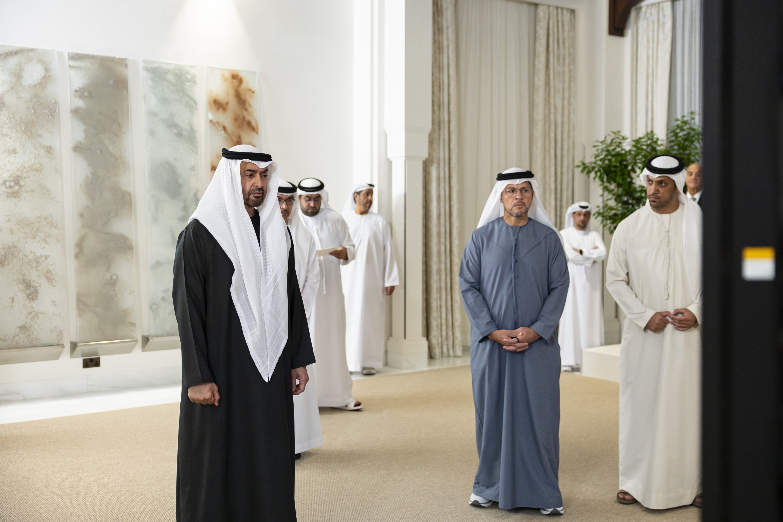 President Sheikh Mohamed witnesses launch of 13 housing p...