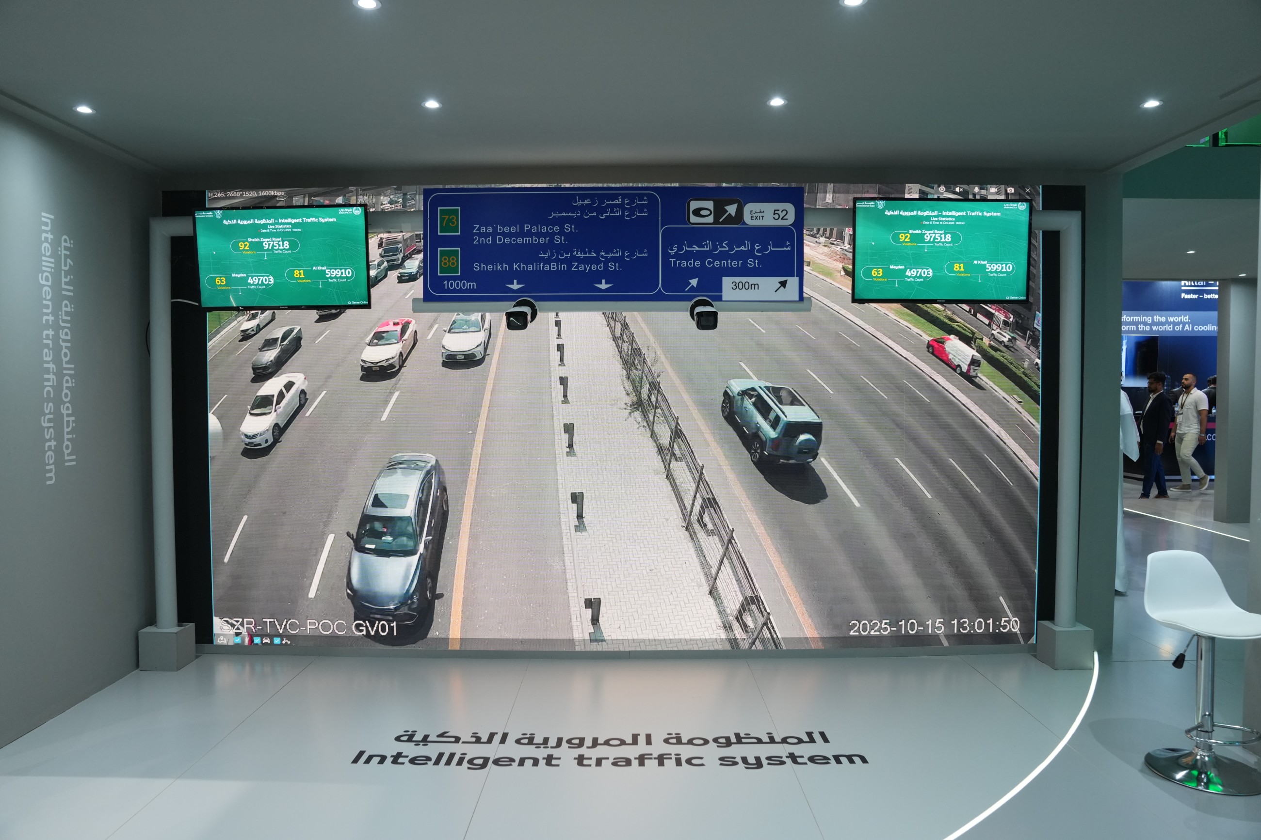 Dubai Police showcase AI-powered monitoring system that r...