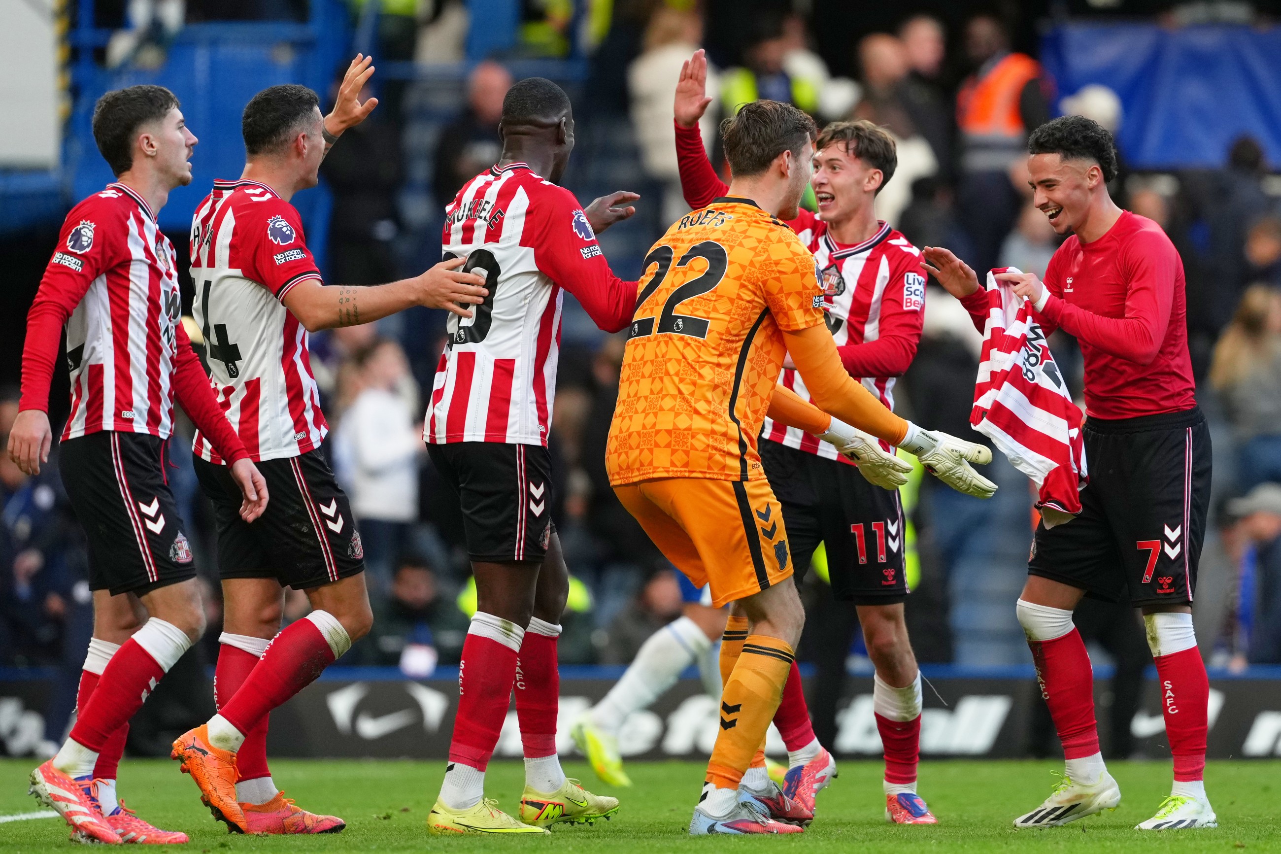 Talbi strikes as Sunderland stun Chelsea, Newcastle beat Fulham