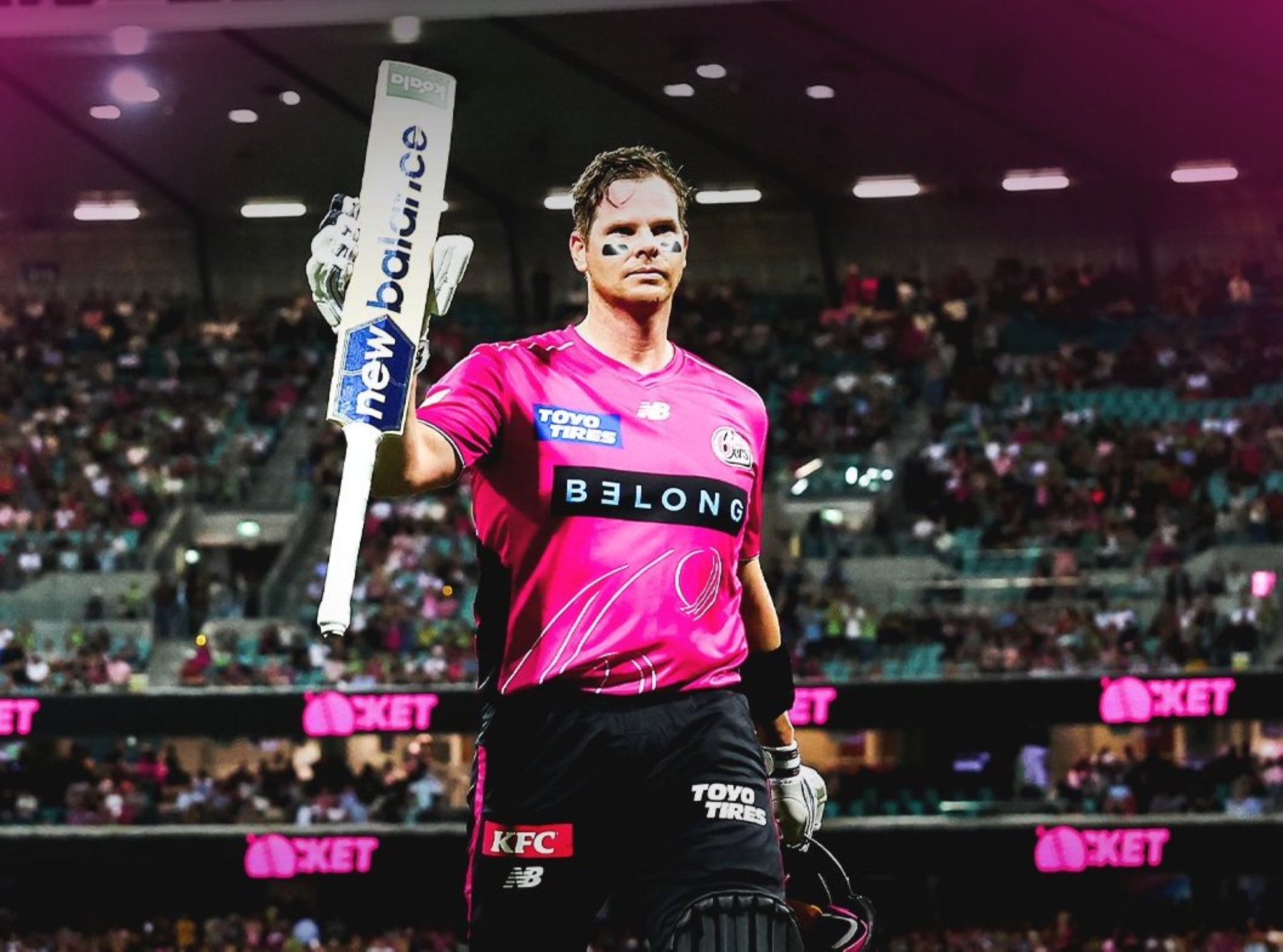 Australia's Steve Smith blasts Big Bash record 32 off single over