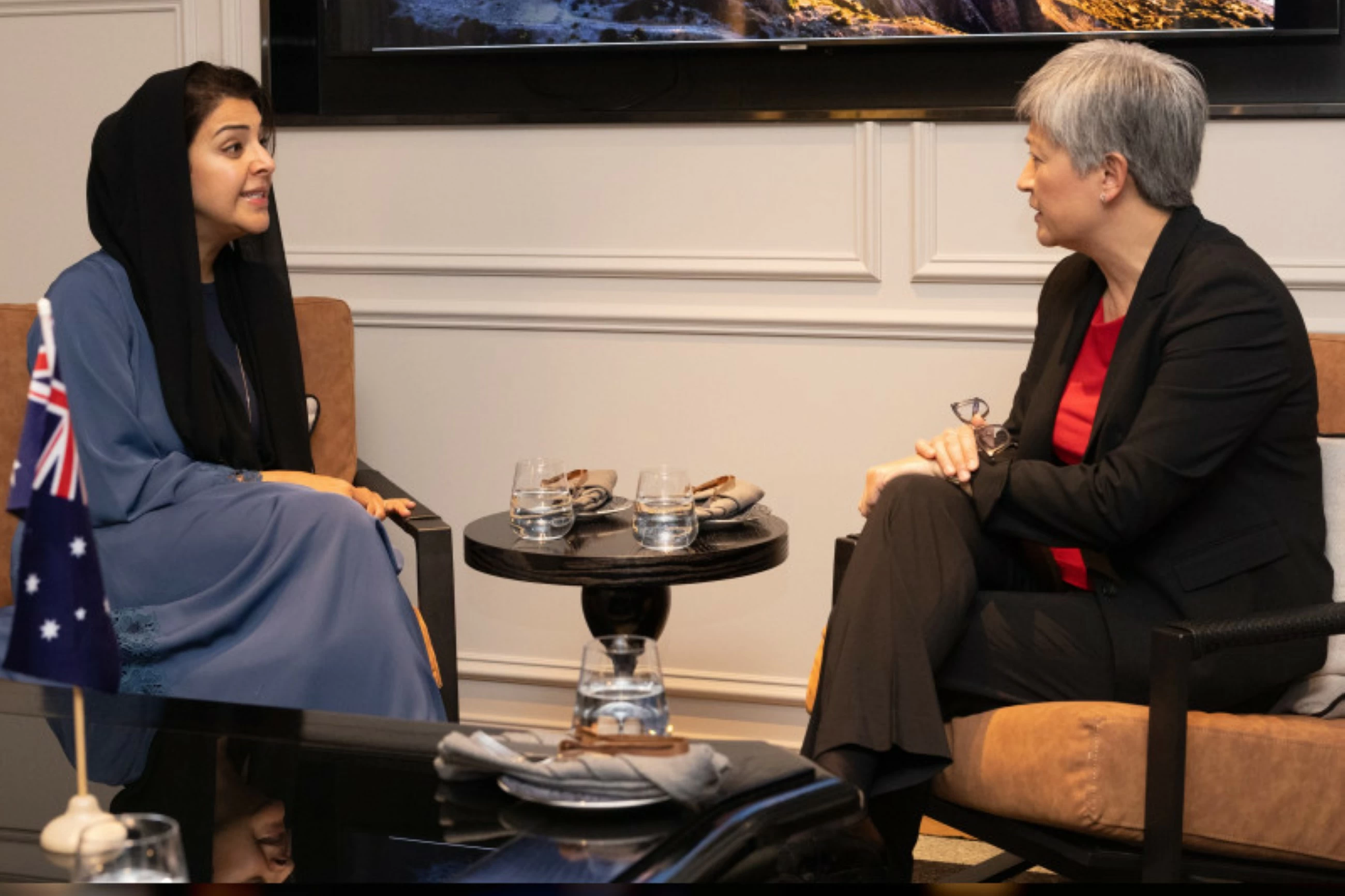 Reem Al Hashimy visits Australia to further enhance and p...