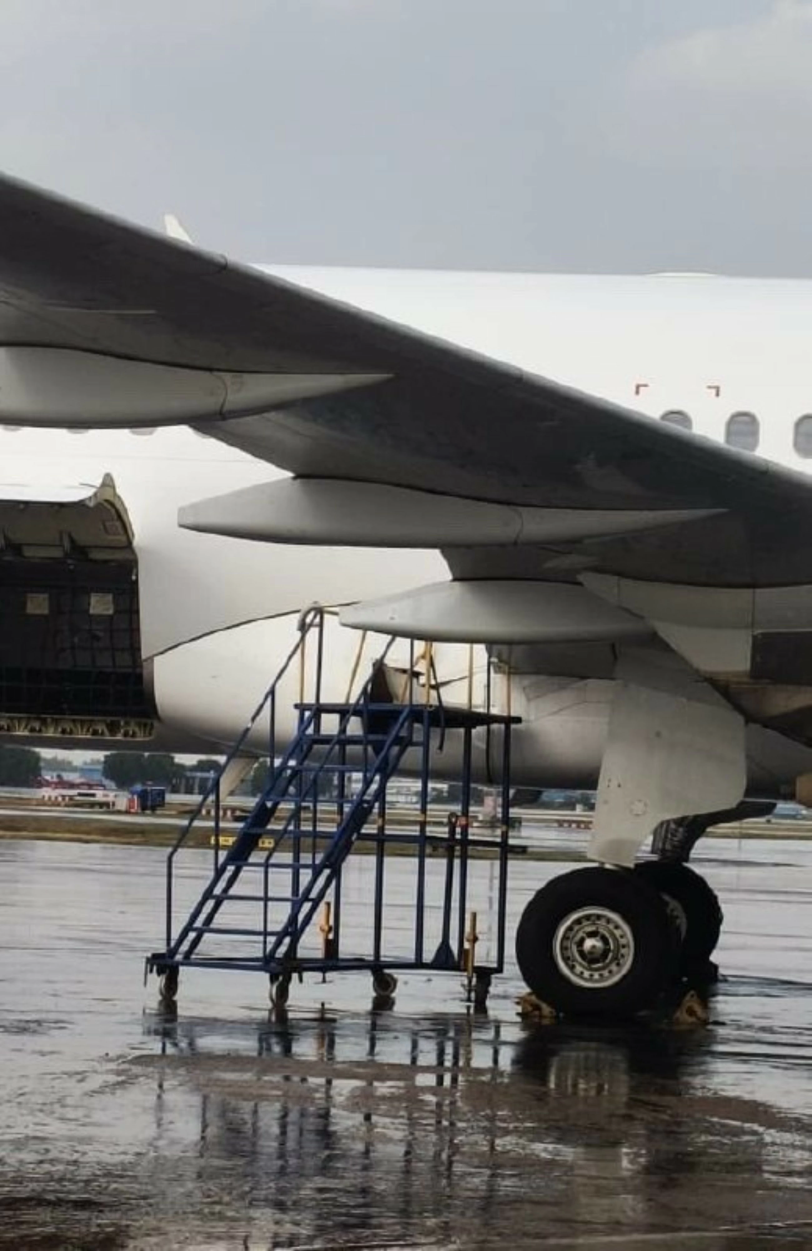 Three Air India planes damaged by storm at Delhi airport